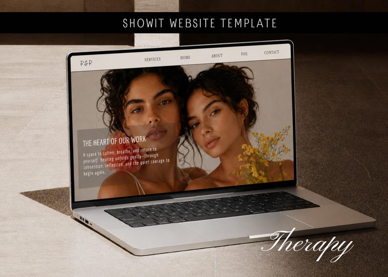 Showit Website Template for Therapists & Coaches | Luxury Wellness ...