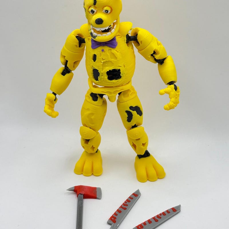 Titan 13 Action Figure Freddy - Etsy