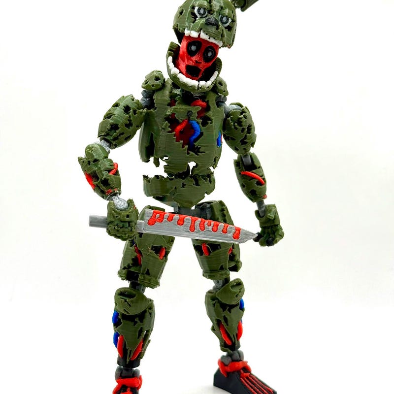 T13 Springtrap - Etsy