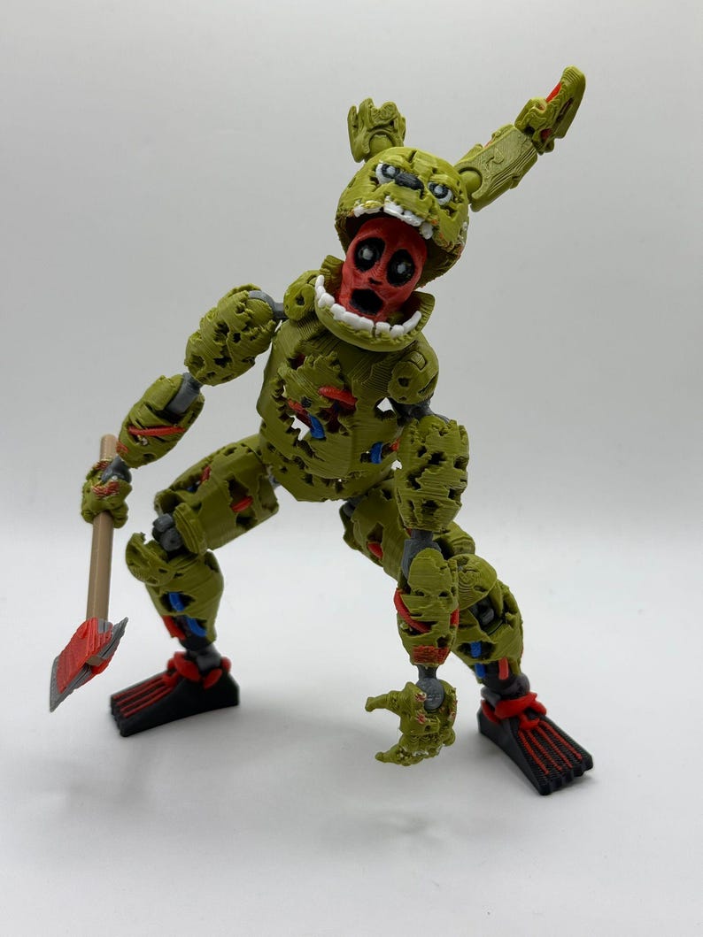 FNAF Springtrap V.2 Five Nights at Freddy's T13 - Etsy Australia