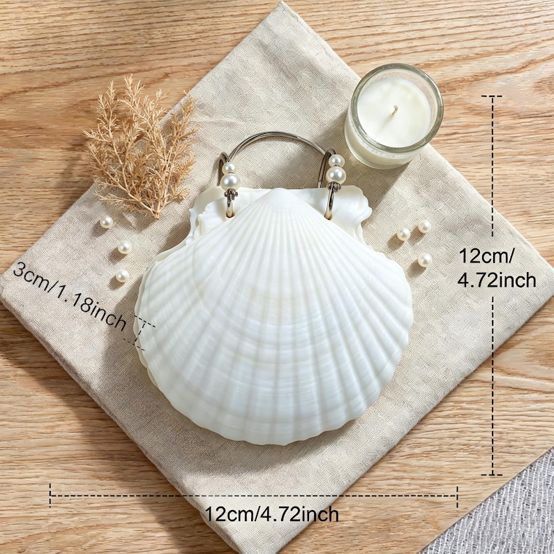 Seashell Shaped Notepad, Coastal Beach Stationery, Ocean Desk Journal ...