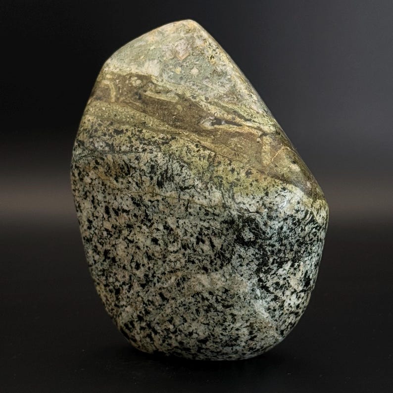 Natural Polished Stone 450g – Granite Mineral Landscape – Unique Stone ...