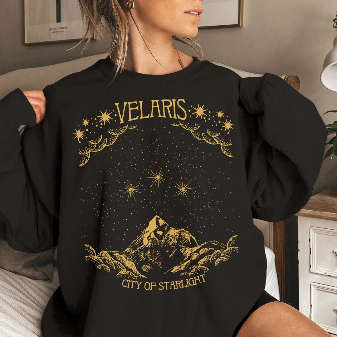 Velaris City of Starlight PNG, the Night Court Png, SJM Merch Design ...