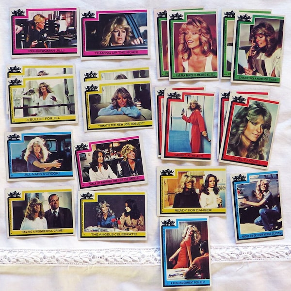 Charlie Angels Trading Cards - Etsy
