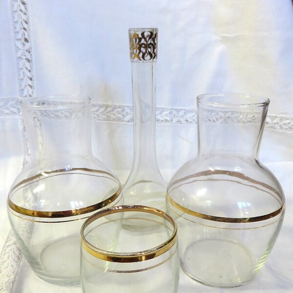 Clear Glass Gold - Etsy
