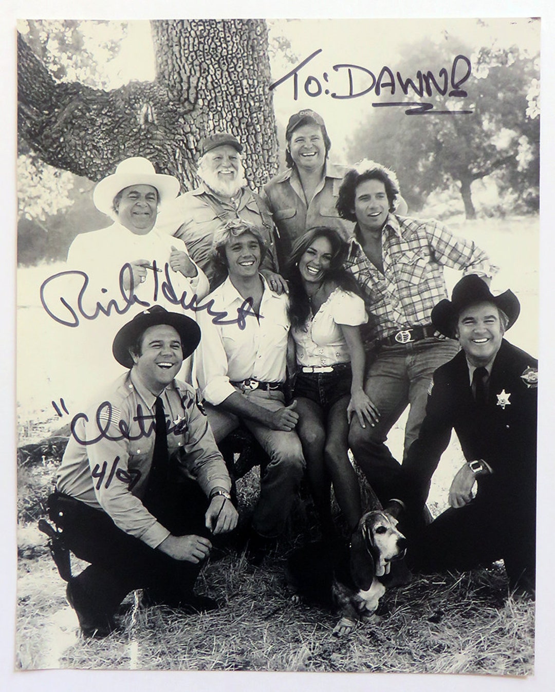 Original Hand-signed 8x10 Photo of Cletus ~ Dukes of Hazzard Promo ...