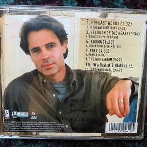 Original Autograph Rick Springfield / Jack White drummer KARMA CD 1999 ...