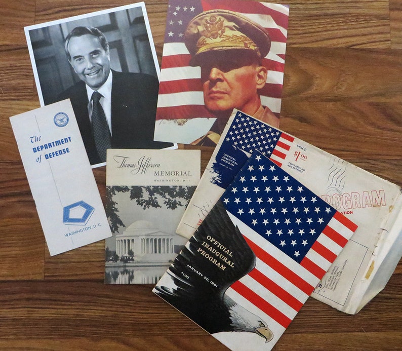 HUGE 80s Collection of Ronald Reagan / George Bush Memorabilia Photos ...