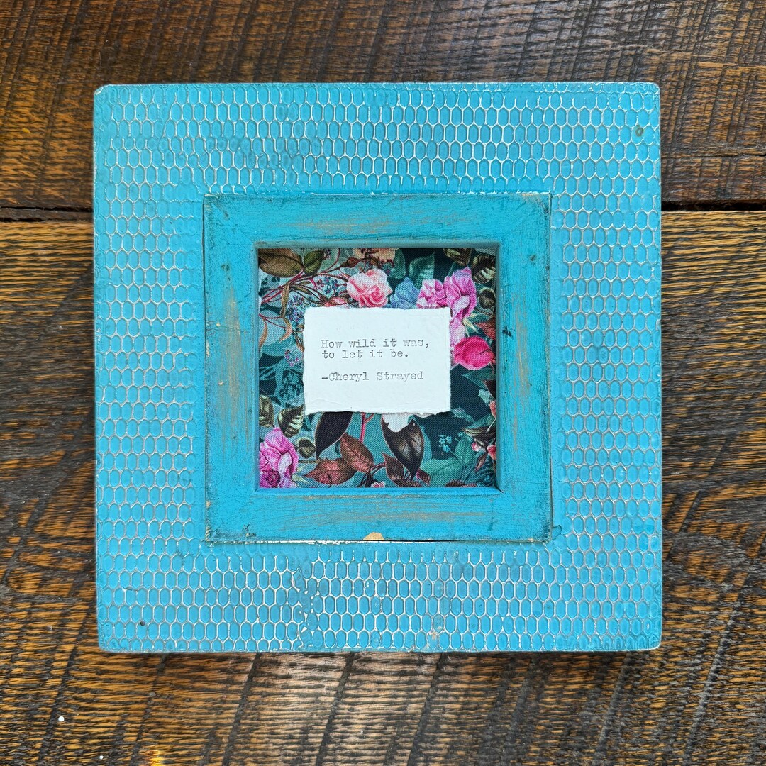 Cheryl Strayed Hand-typed Quote Mounted and Framed - Etsy