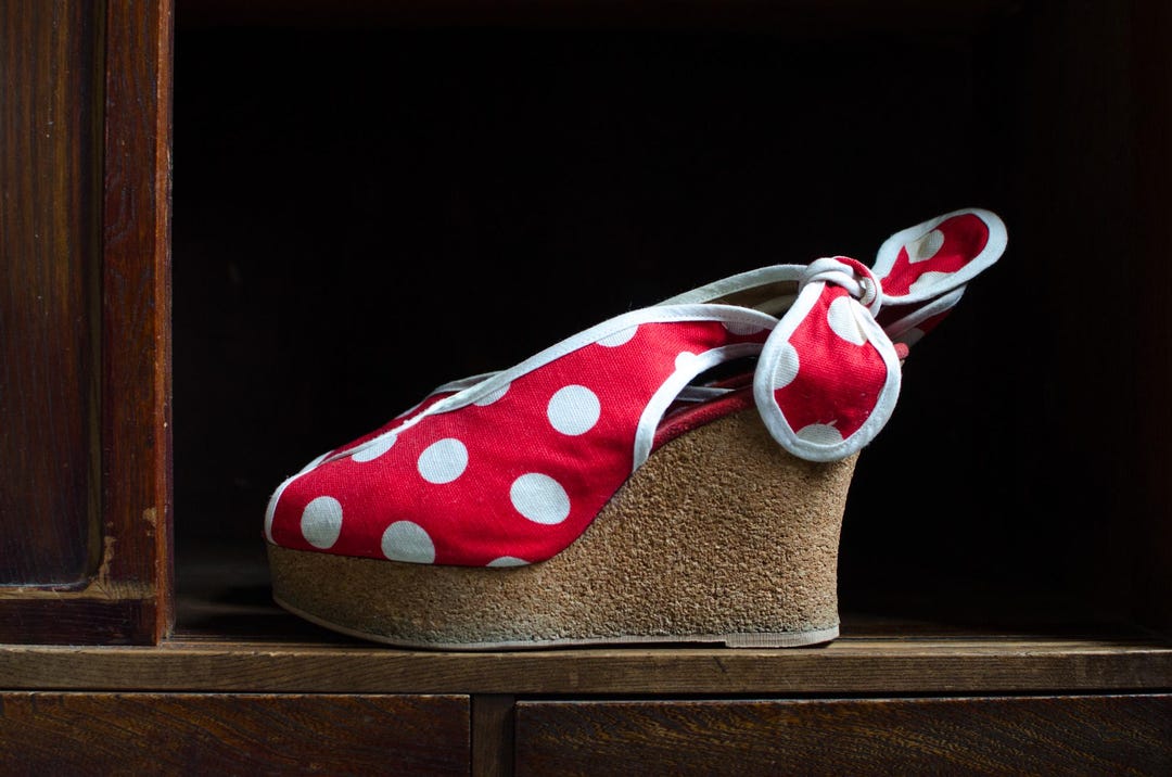 Rare Vintage Goody Two Shoes New York City Platforms / Wedges / Stella ...