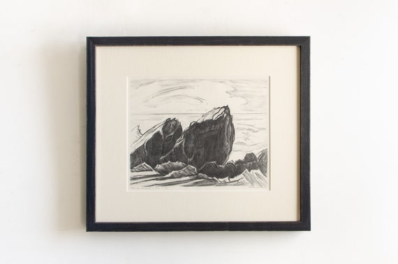 Antique Original Limited Edition Etching Signed by American | Etsy