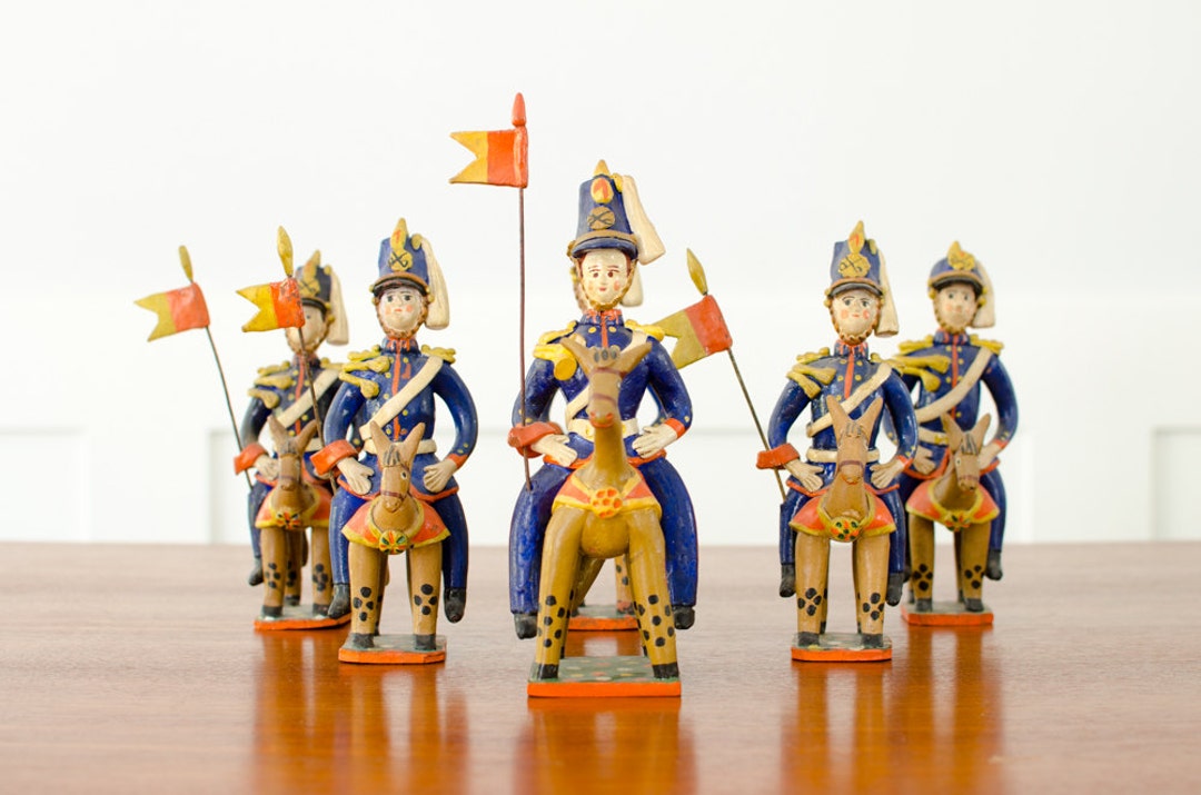 Vintage Clay Folk Art Portuguese Soldier Toy Figurine Olaria Alfacinha ...