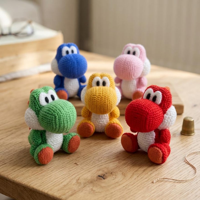 Plush Keychain Yoshi - Etsy