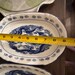 Vintage Blue and White Dragon Porcelain Serving Dishes – Set of 2 ...