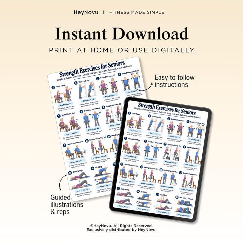 Tai Chi for Belly Fat and Back Pain, Low Impact Exercise Chart ...