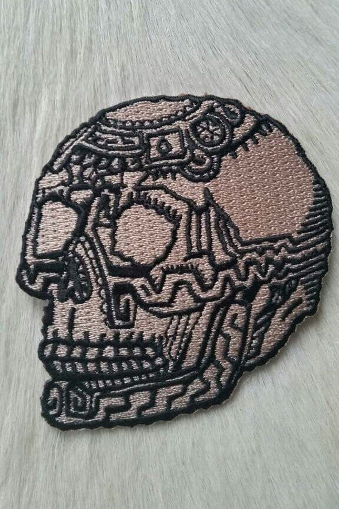 Ceremonial Skull Patch Set - Etsy