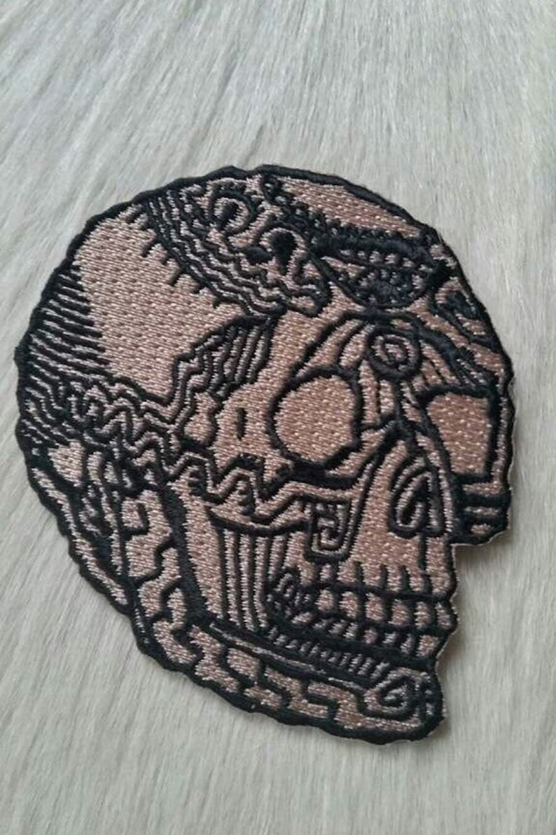 Ceremonial Skull Patch Set - Etsy