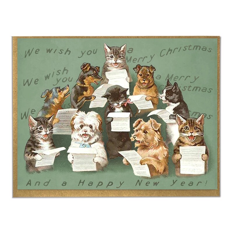 Choir Cards Christmas - Etsy