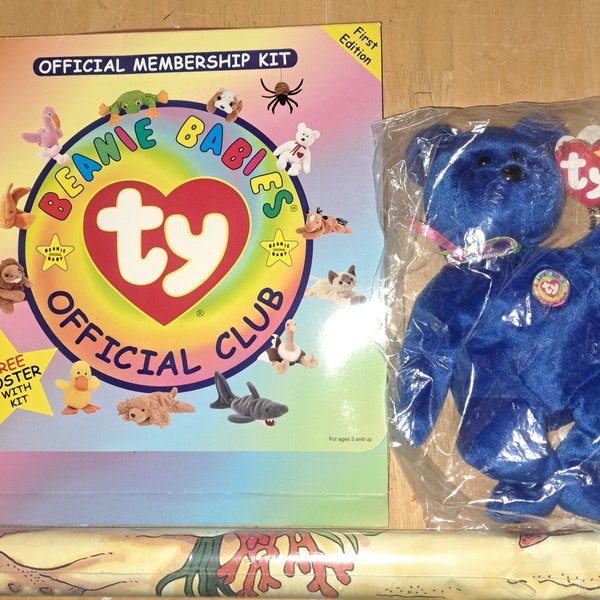 Official Membership Kit Ty Beanie Baby - Etsy