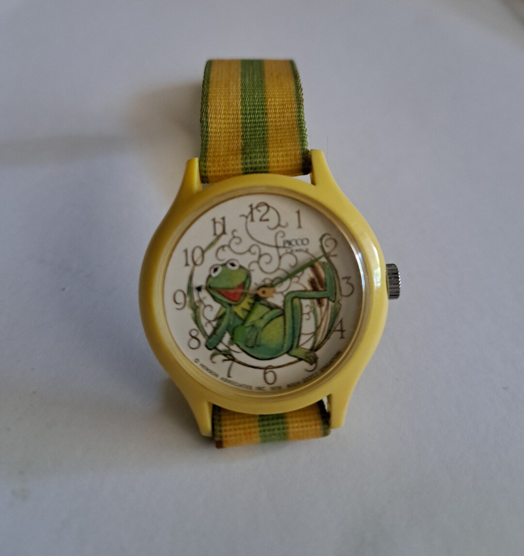 1979 Kermit the Frog 7 Jewel Wristwatch - Etsy