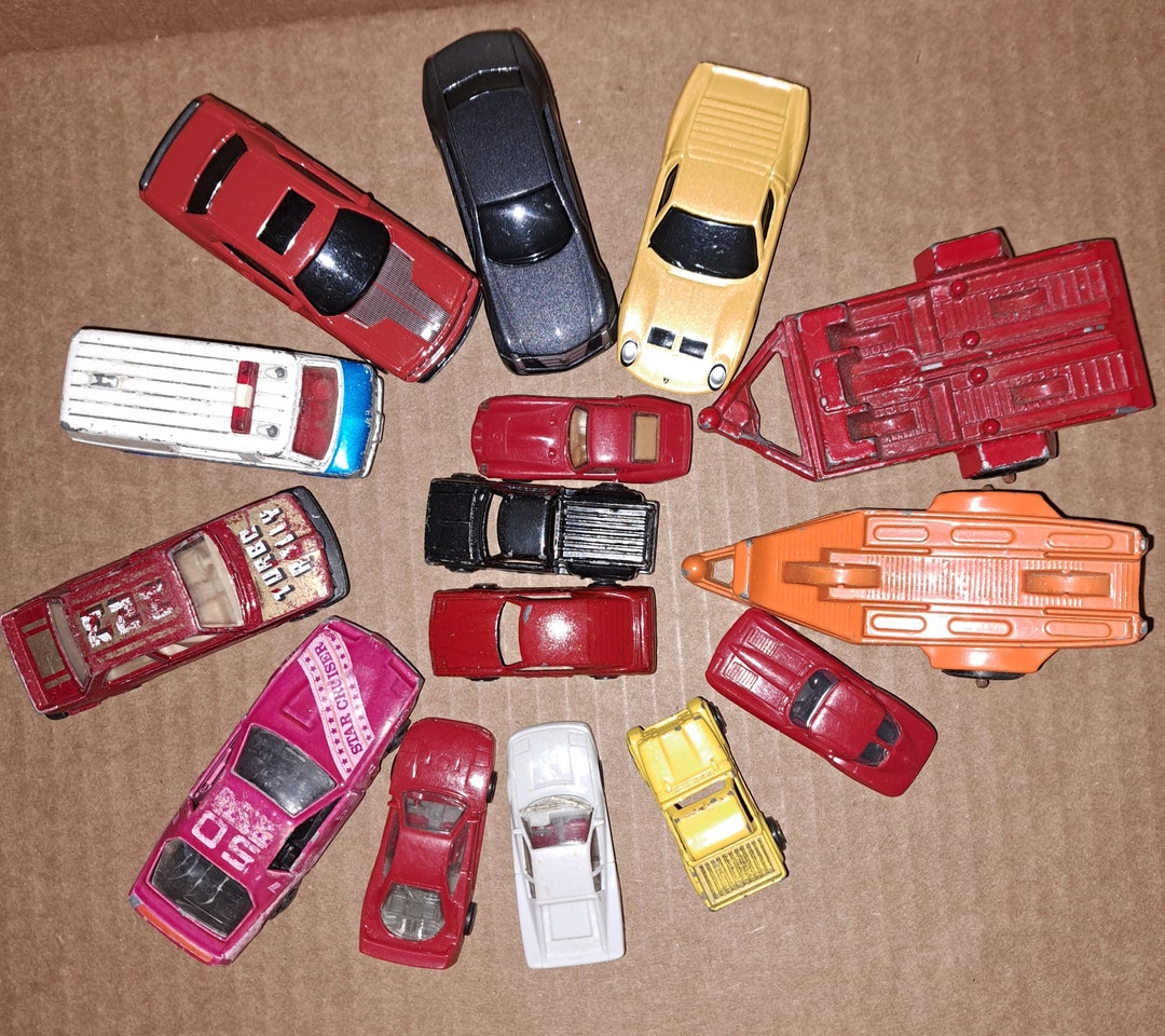 Vintage Toy Car Assortment 1980s - Etsy