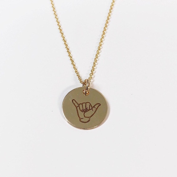Shaka Necklace - Etsy