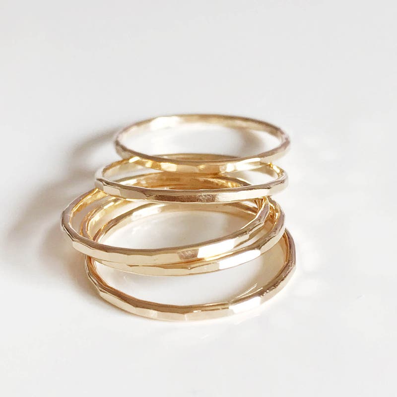 Gold Filled Rings - Etsy
