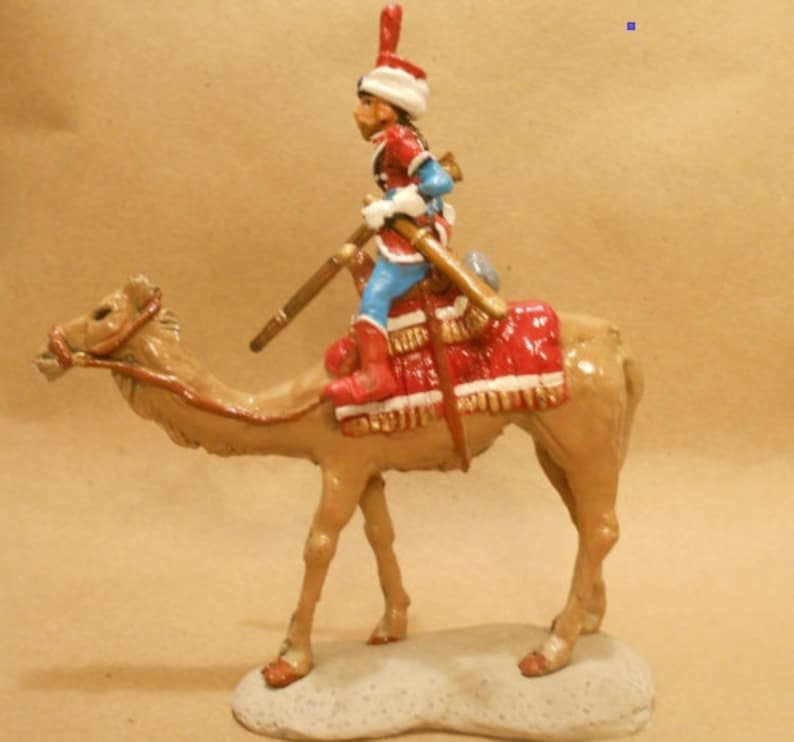 French Camel Corps in Egypt 1800 60mm Metal Toy Soldier - Etsy