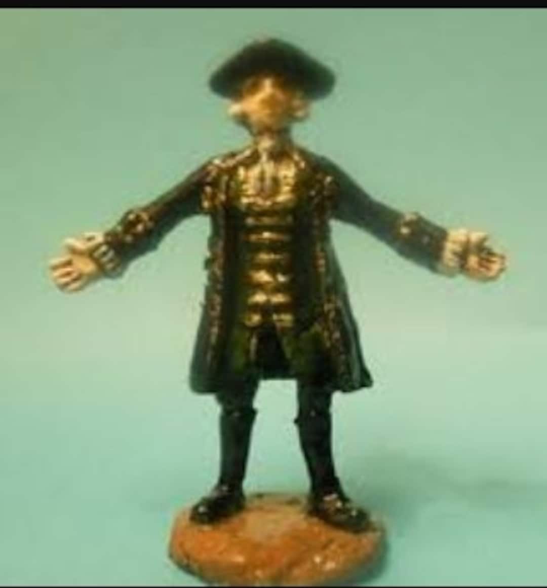 70mm Lord Beckett Pirates of the Caribbean Metal Figure - Etsy