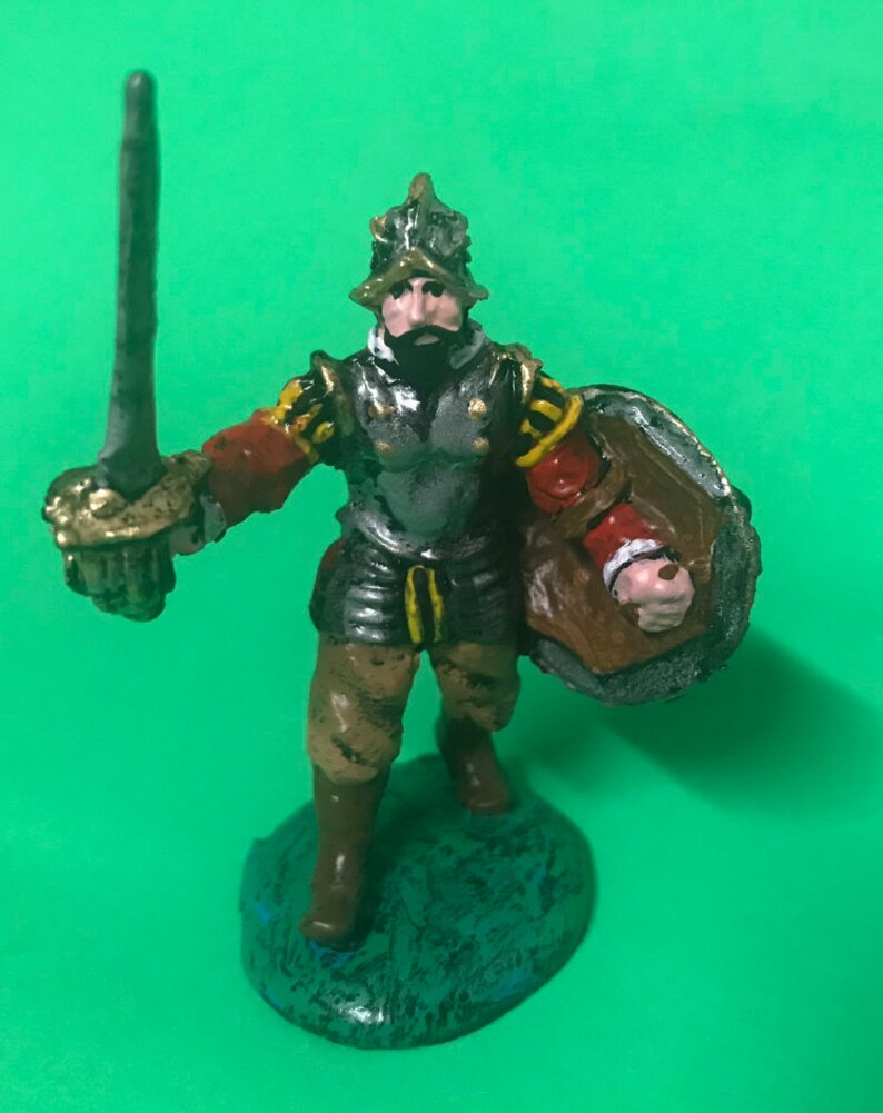 Spanish Conquistador 70mm Cast Metal Toy Soldier Miniature - Etsy