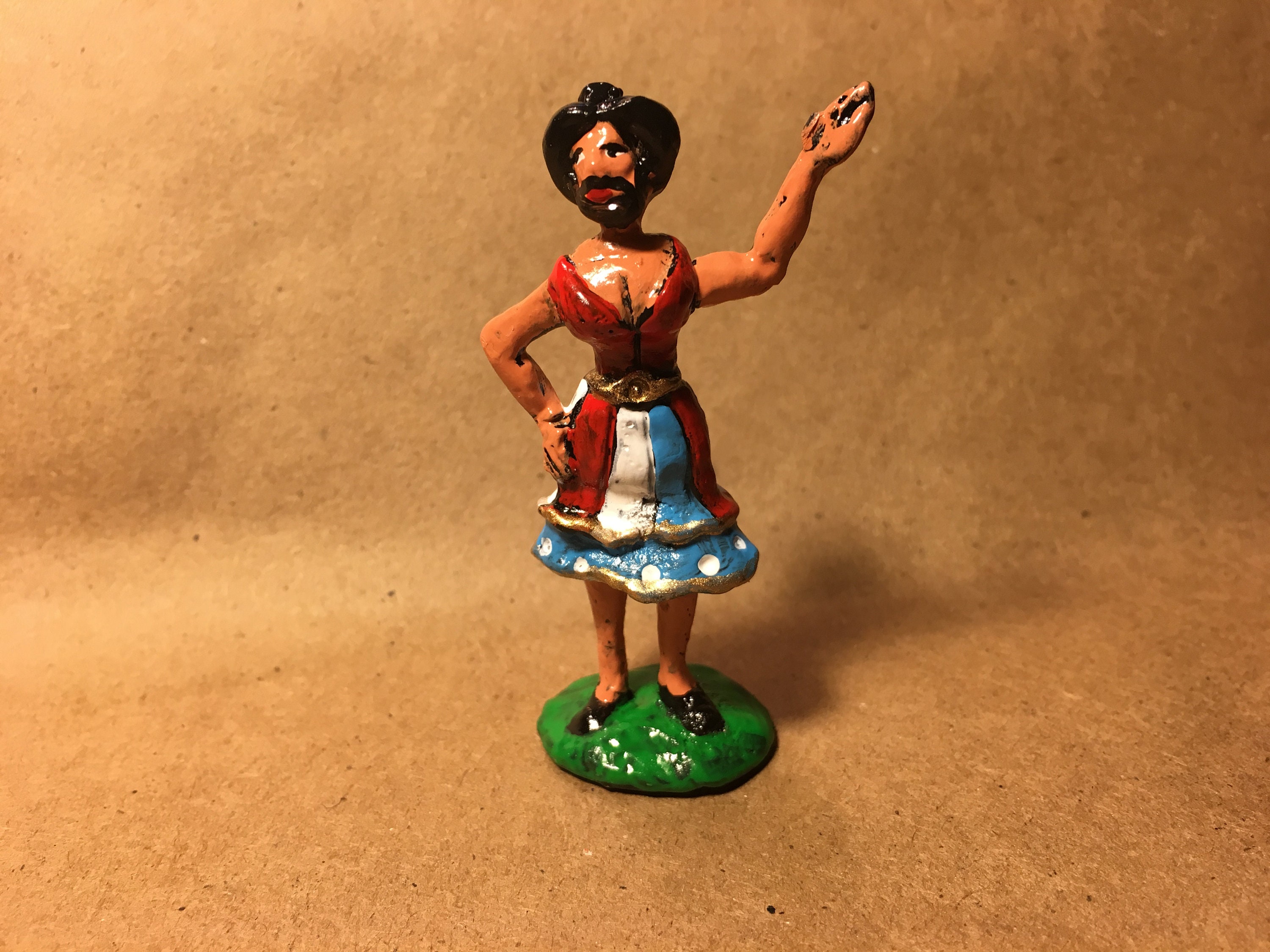 Sideshow “bearded Lady” Carnival Figure 54mm - Etsy