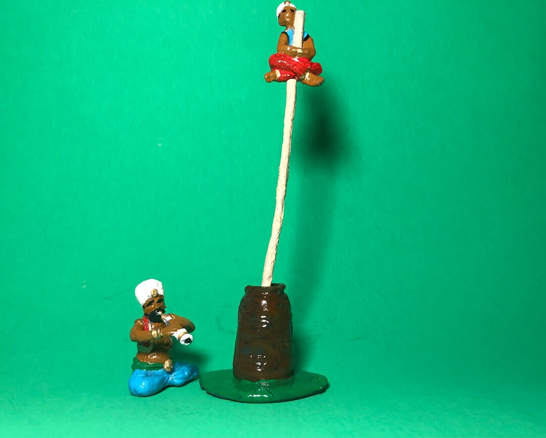 Indian Rope Trick 60mm Pewter Figurine Set - Etsy