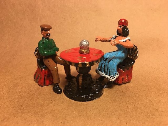 Sideshow Gypsy Fortune Teller 54mm Pewter - Etsy