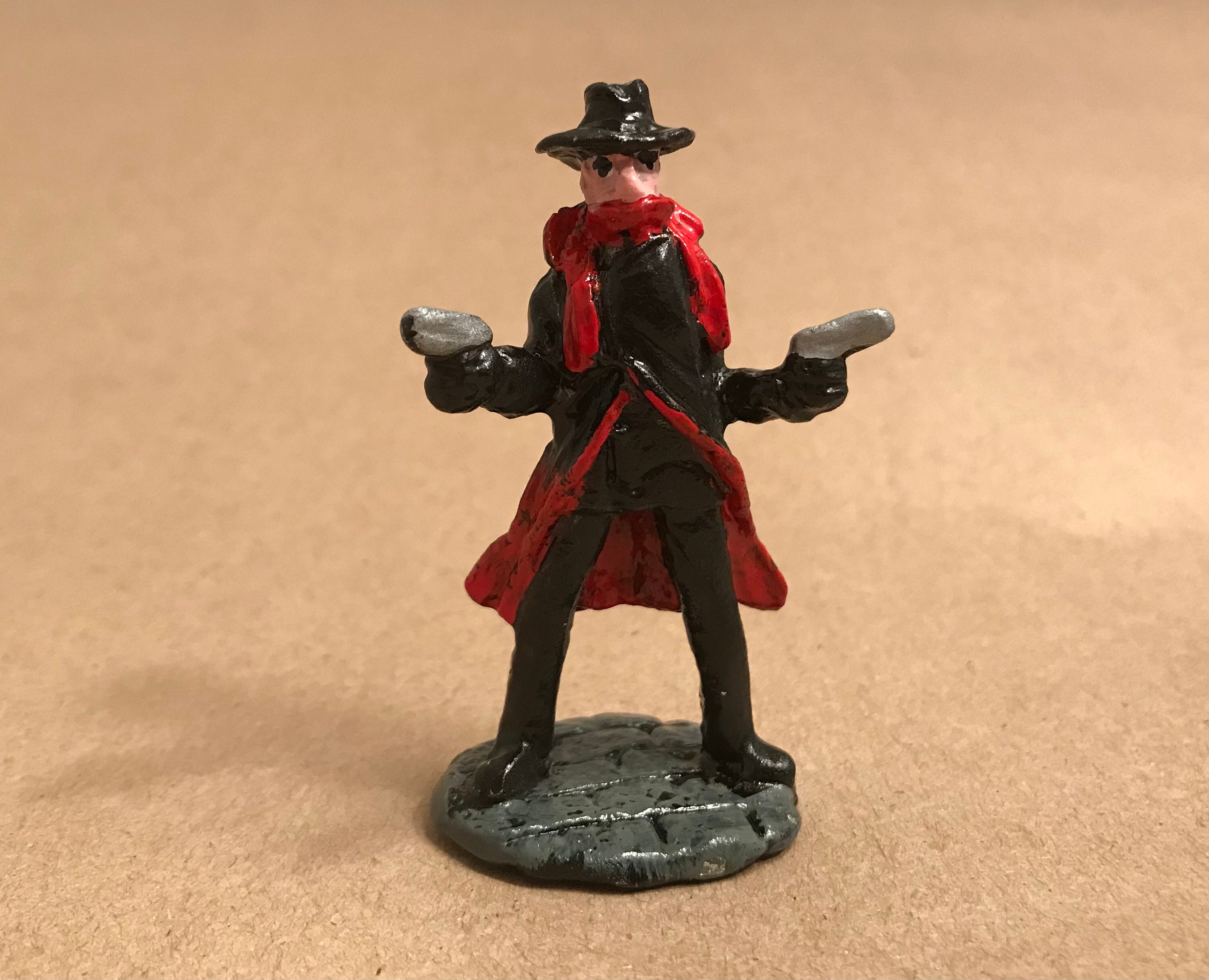 The Shadow 2.5” Pewter Pulp Comic Hero - Etsy