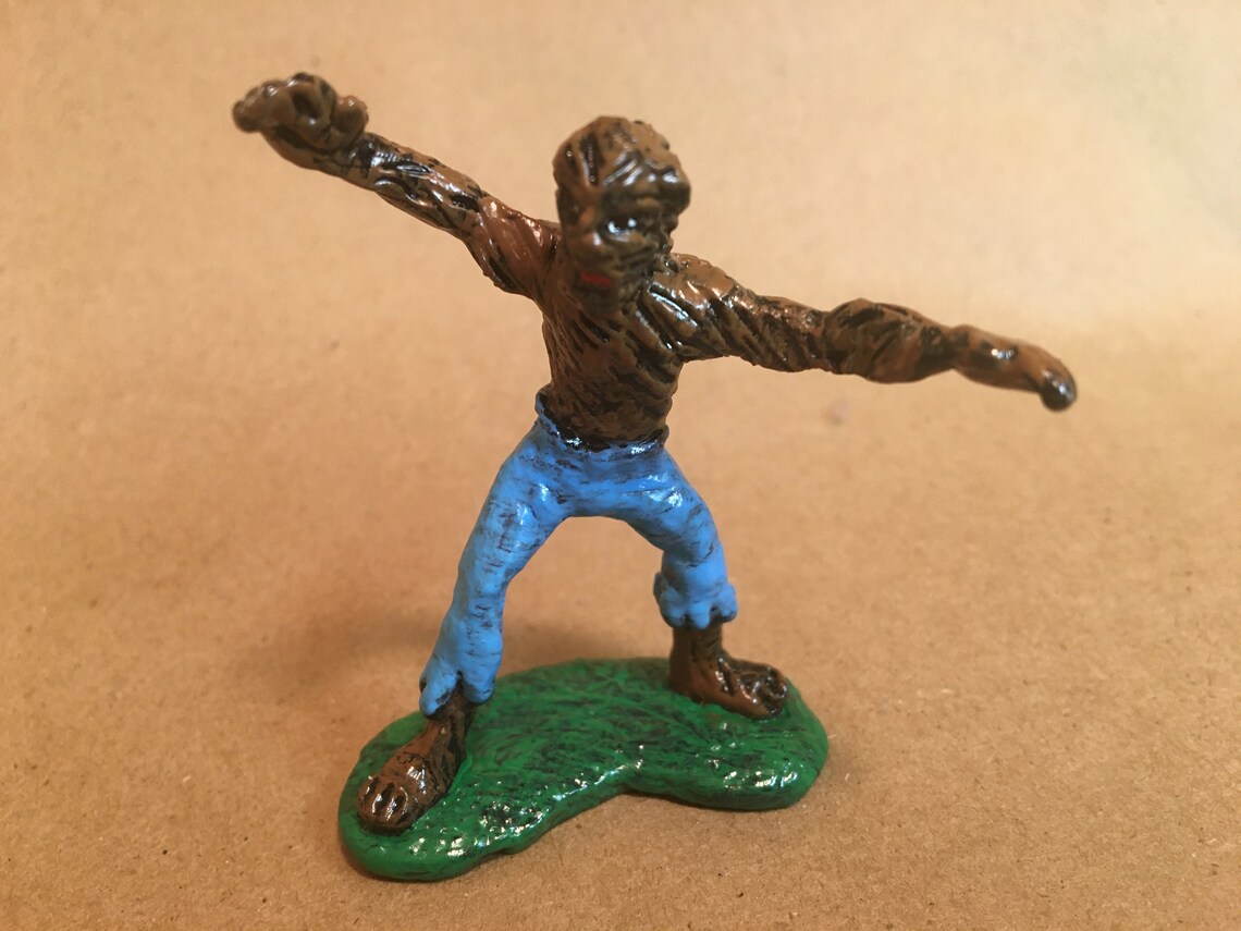 Wolf Man Werewolf 54mm Cast Metal - Etsy