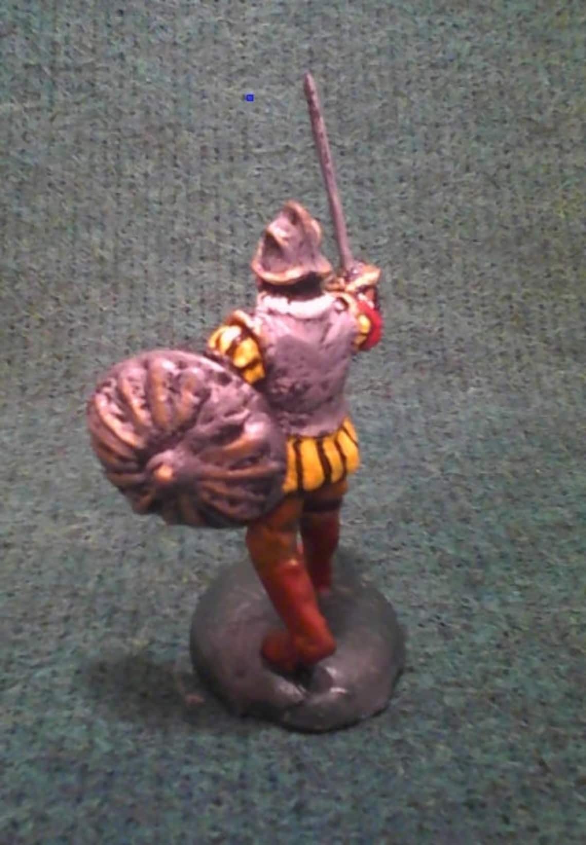 Spanish Conquistador 70mm Cast Metal Toy Soldier Miniature - Etsy