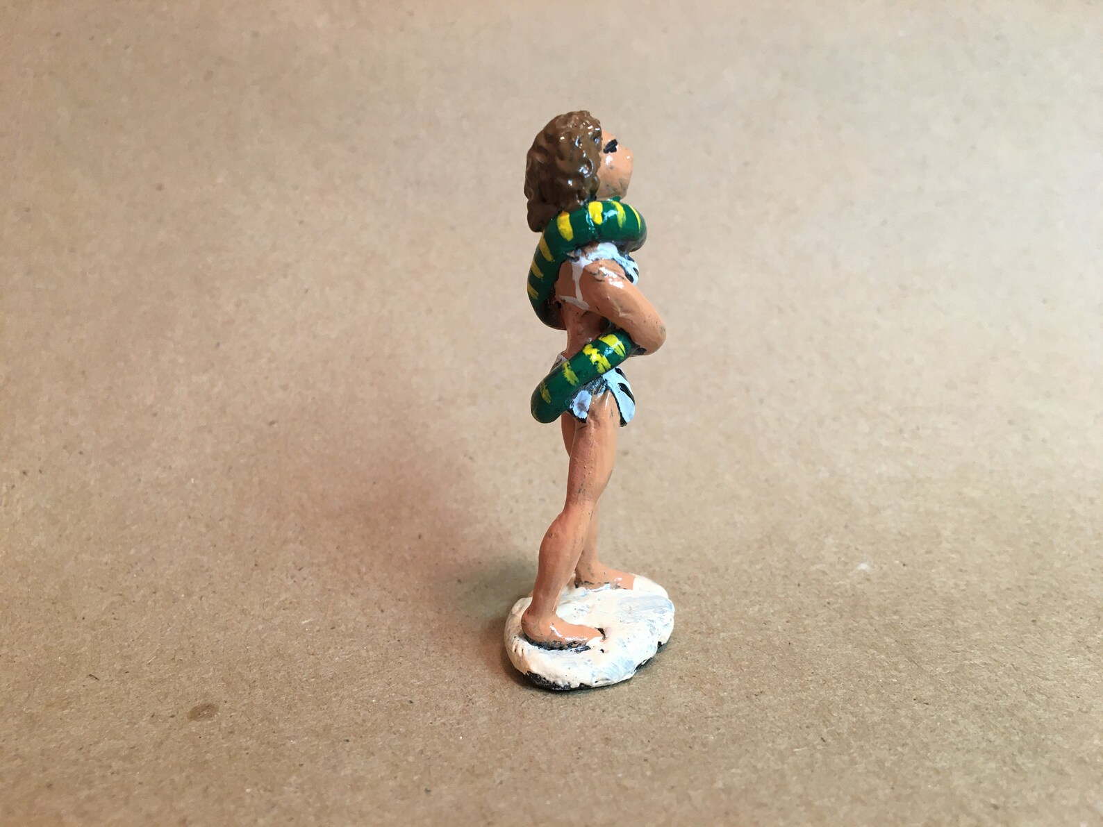 Circus Sideshow Jungle Girl Snake Charmer Figurine - Etsy