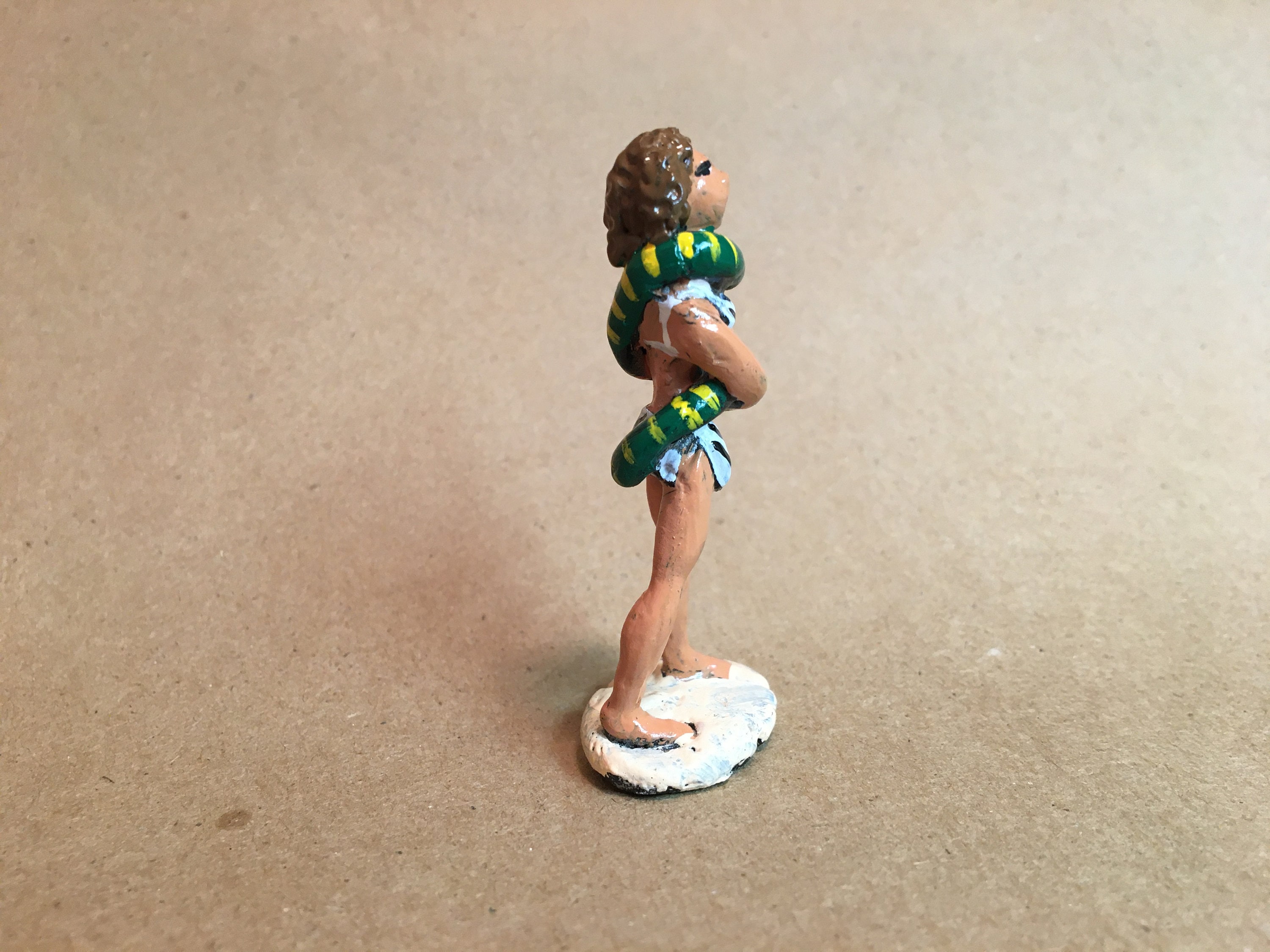 Circus Sideshow Jungle Girl Snake Charmer Figurine - Etsy