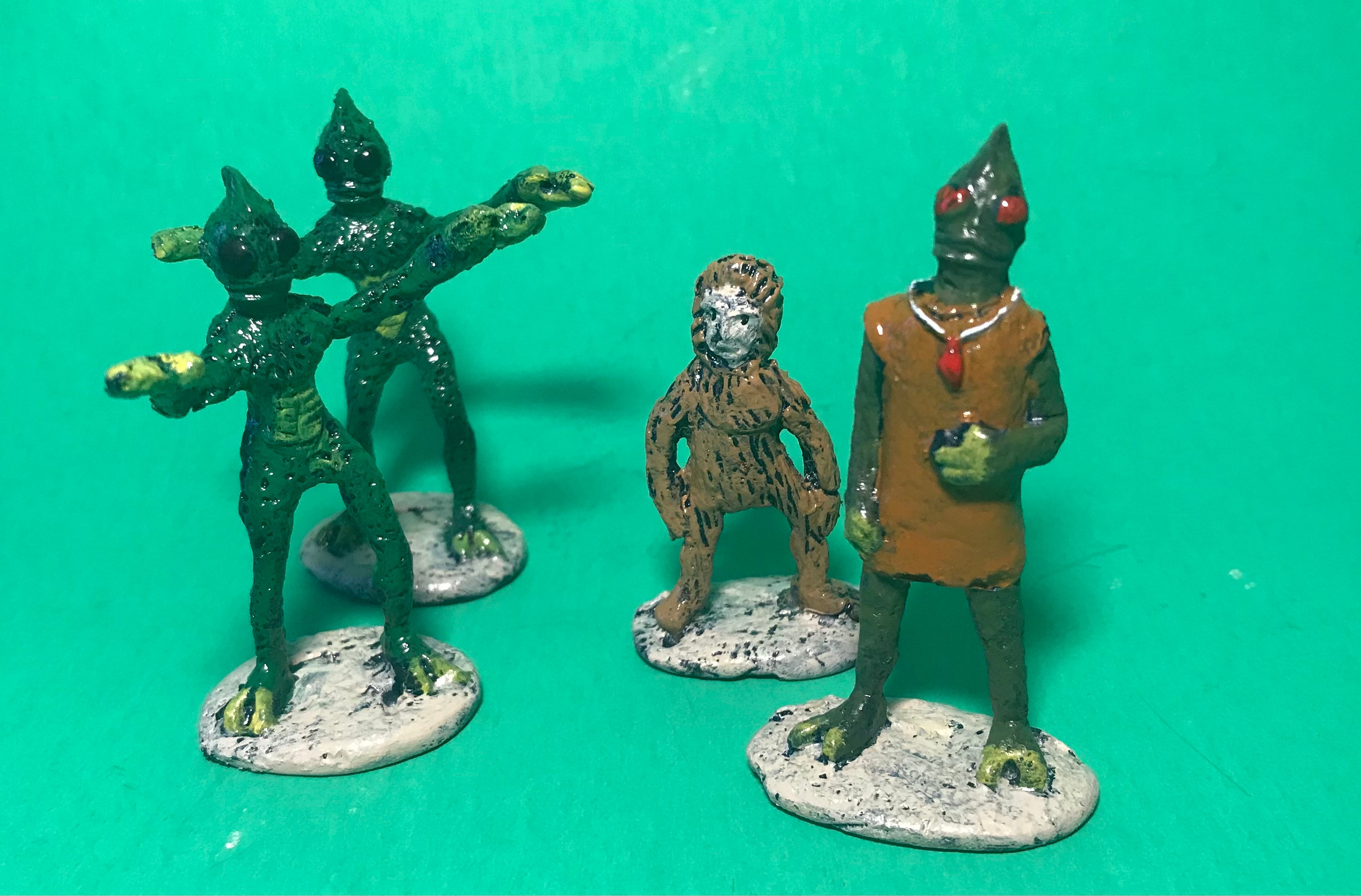 Land of the Lost Creature Set 60mm Pewter - Etsy