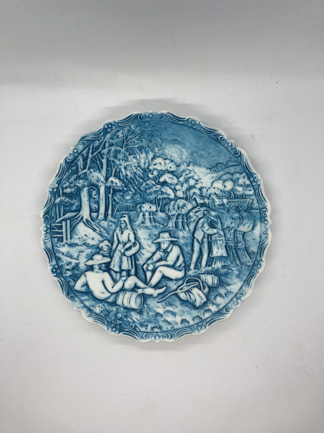 Fenton “harvest” Plate 1981 Signed - Etsy