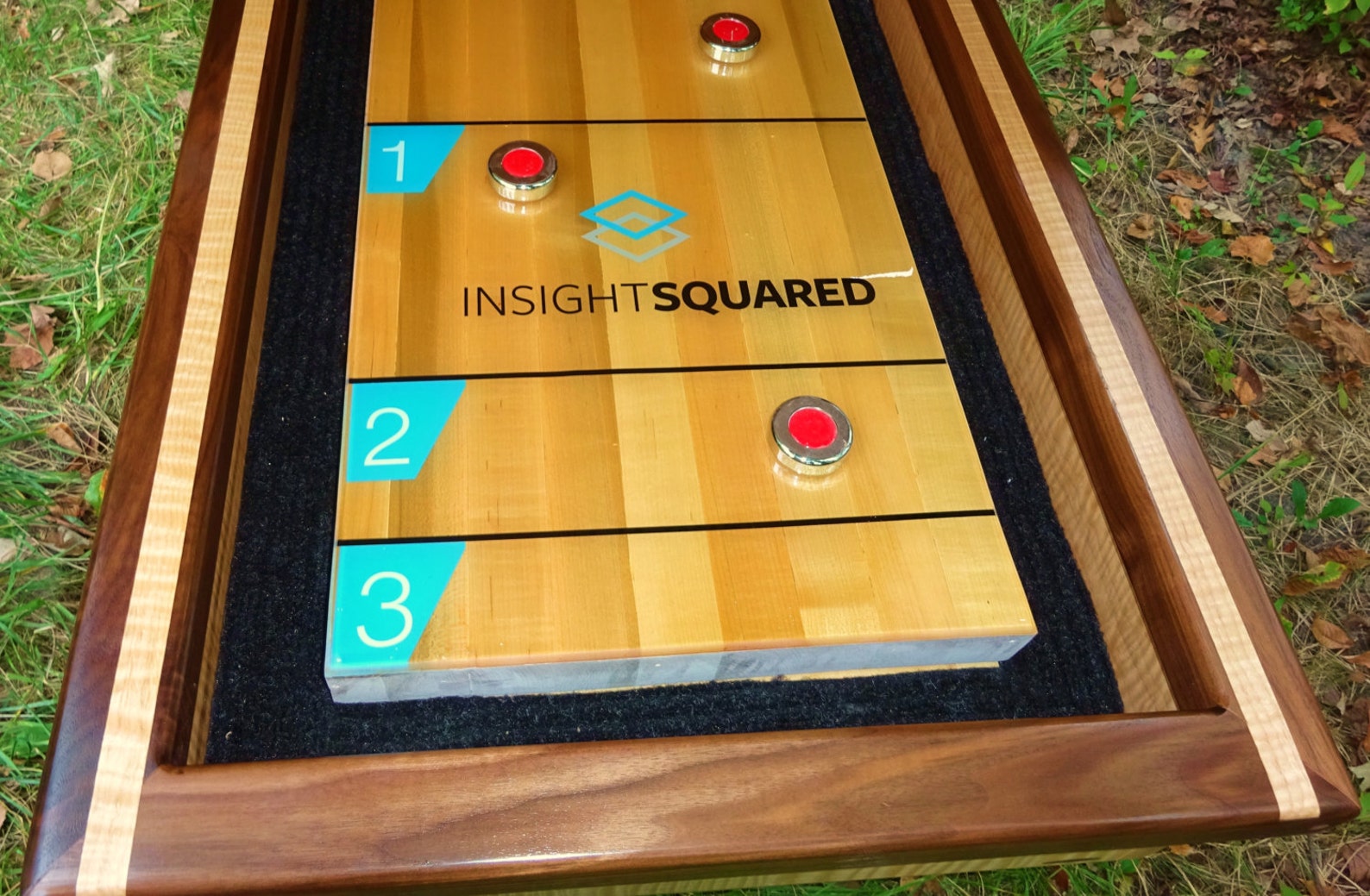 Tiger Maple Shuffleboard Table (9 Foot) (or Curling Table) - Etsy