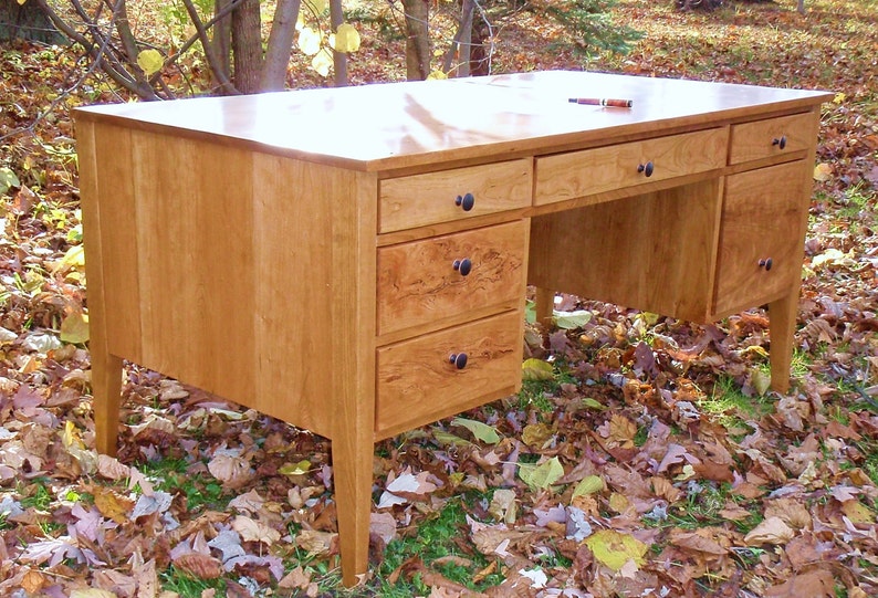 Federalist Style Cherry Desk Maker's Favorite Desk | Etsy