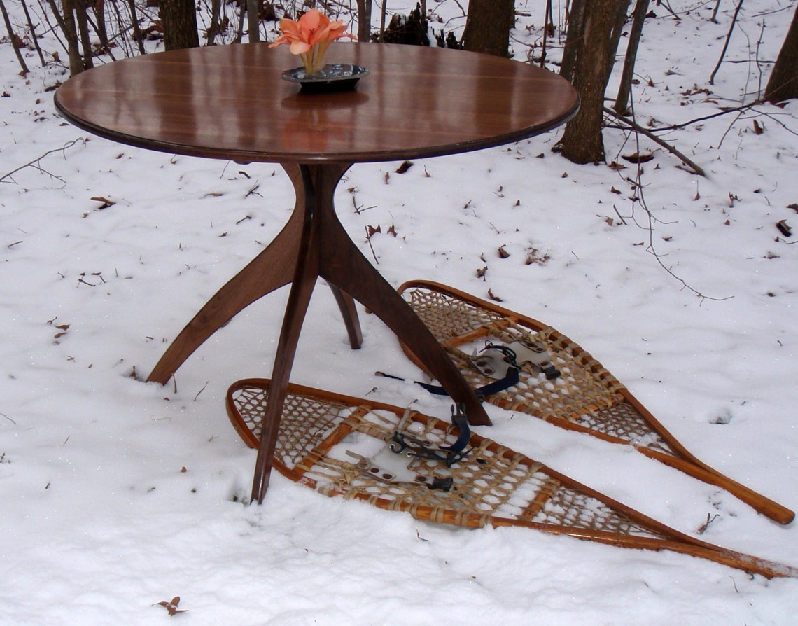 Cute, All Walnut Walking Table - Etsy