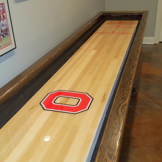 16' Ohio State Game Table in Distressed Oak Style | Etsy