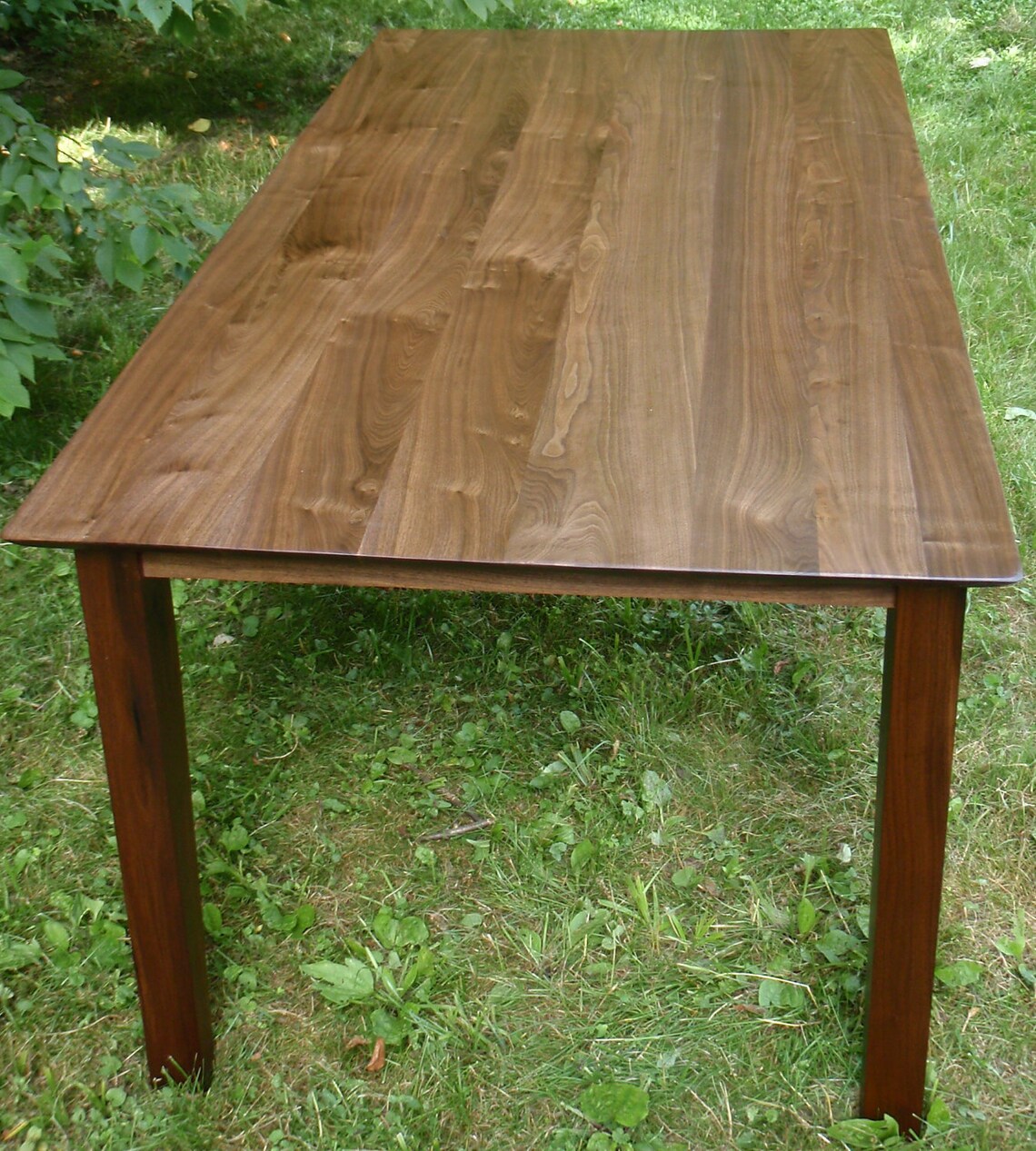 Handsome Walnut Parson's Table - Etsy