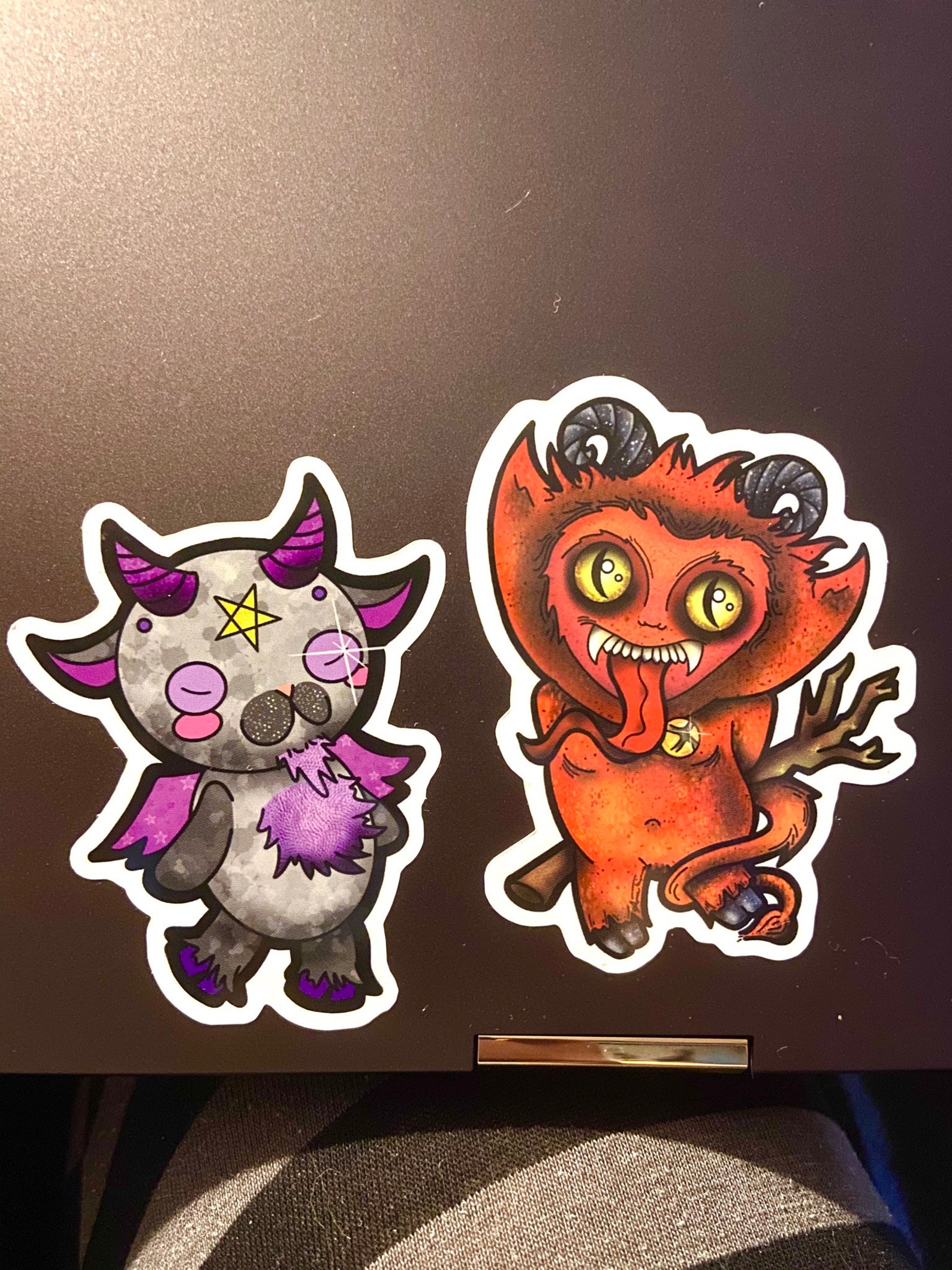 Krampus Sticker Cute Krampus Vinyl Sticker Laptop Krampus - Etsy