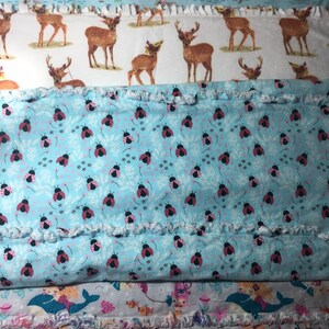 Ragged Flannel Baby Blanket - Etsy