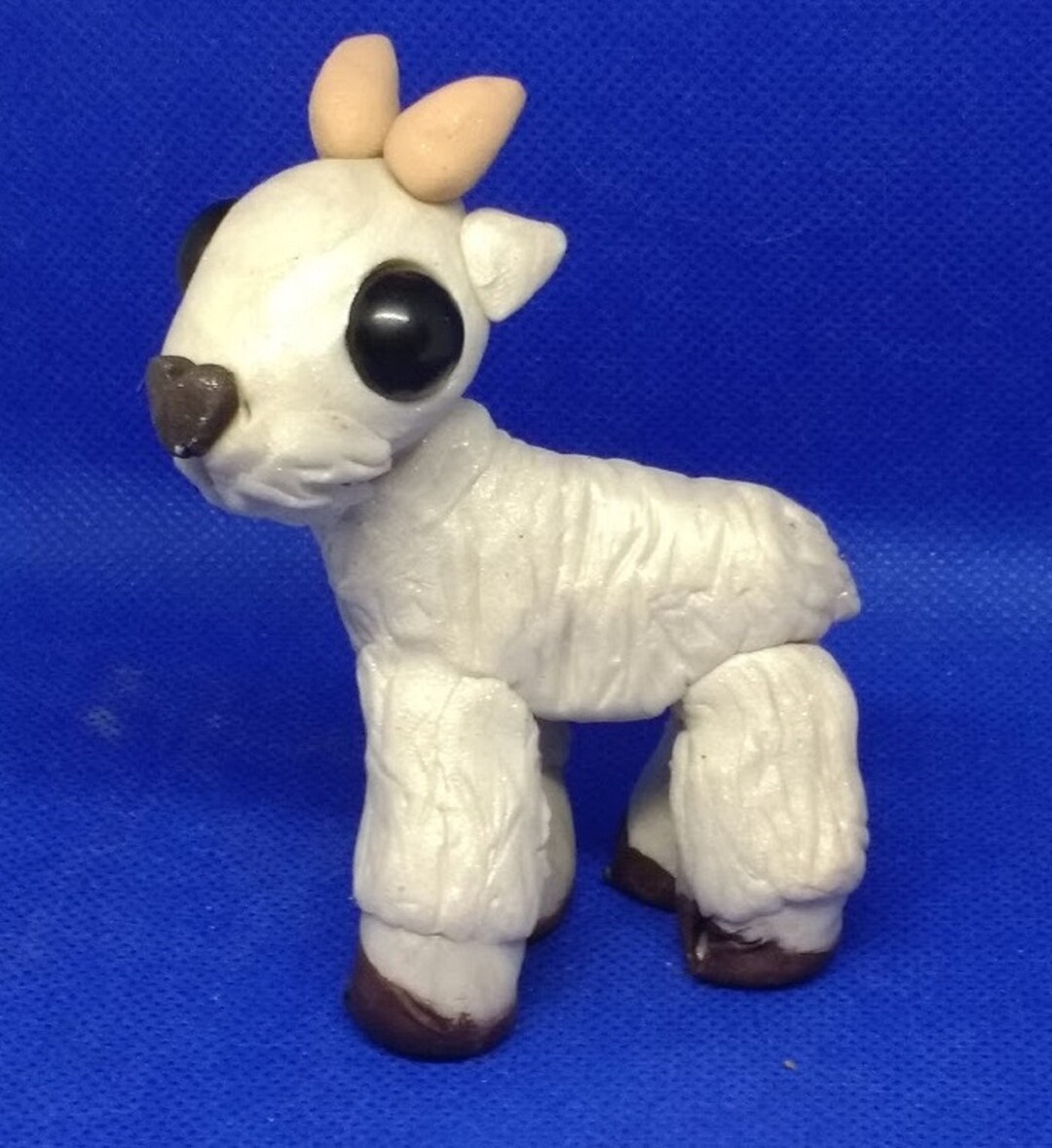 Mountain Goat OOAK Cutie Critter Art Sculpture Figurine - Etsy