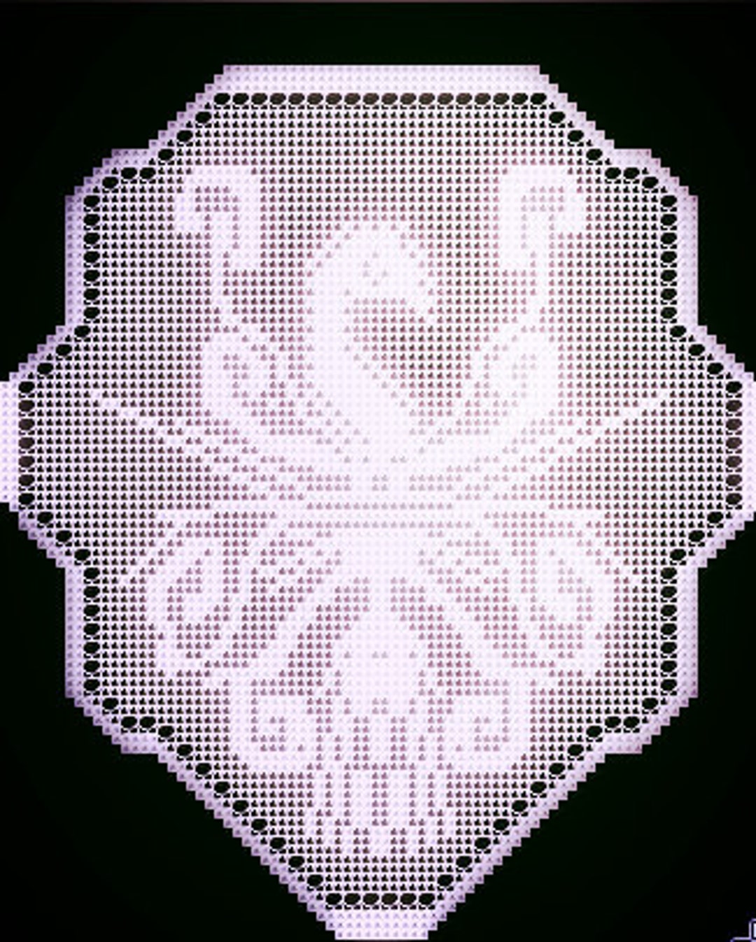 Filet Crochet Pattern 'phoenix', Pdf, Instant Download. - Etsy