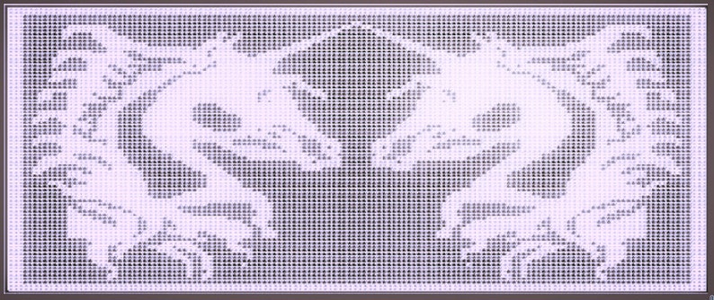 Filet Crochet Pattern "unicorn Union', Pdf, Instant Download - Etsy